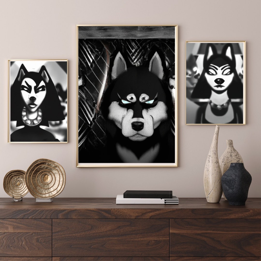 Gothic Husky Pictures - Etsy