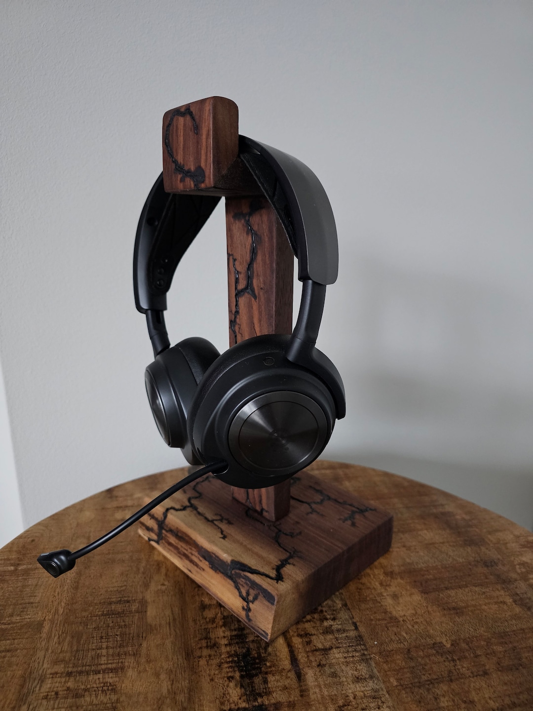 Walnut Headphone Stand - Etsy