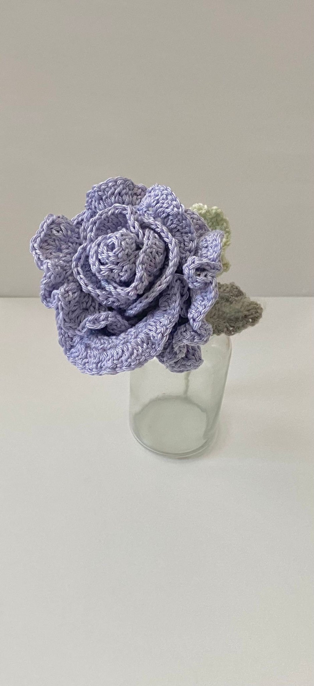 Crocheted Rose, Crocheted Flowers, Crochet Flower, Crochet - Etsy