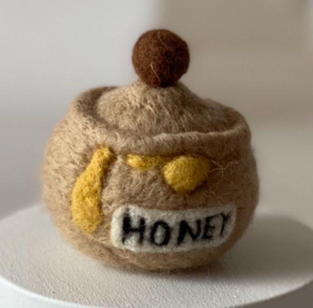 Needle Felted Honey Felted Toy Felted Toys Felted Honey Nb Toys Nb ...