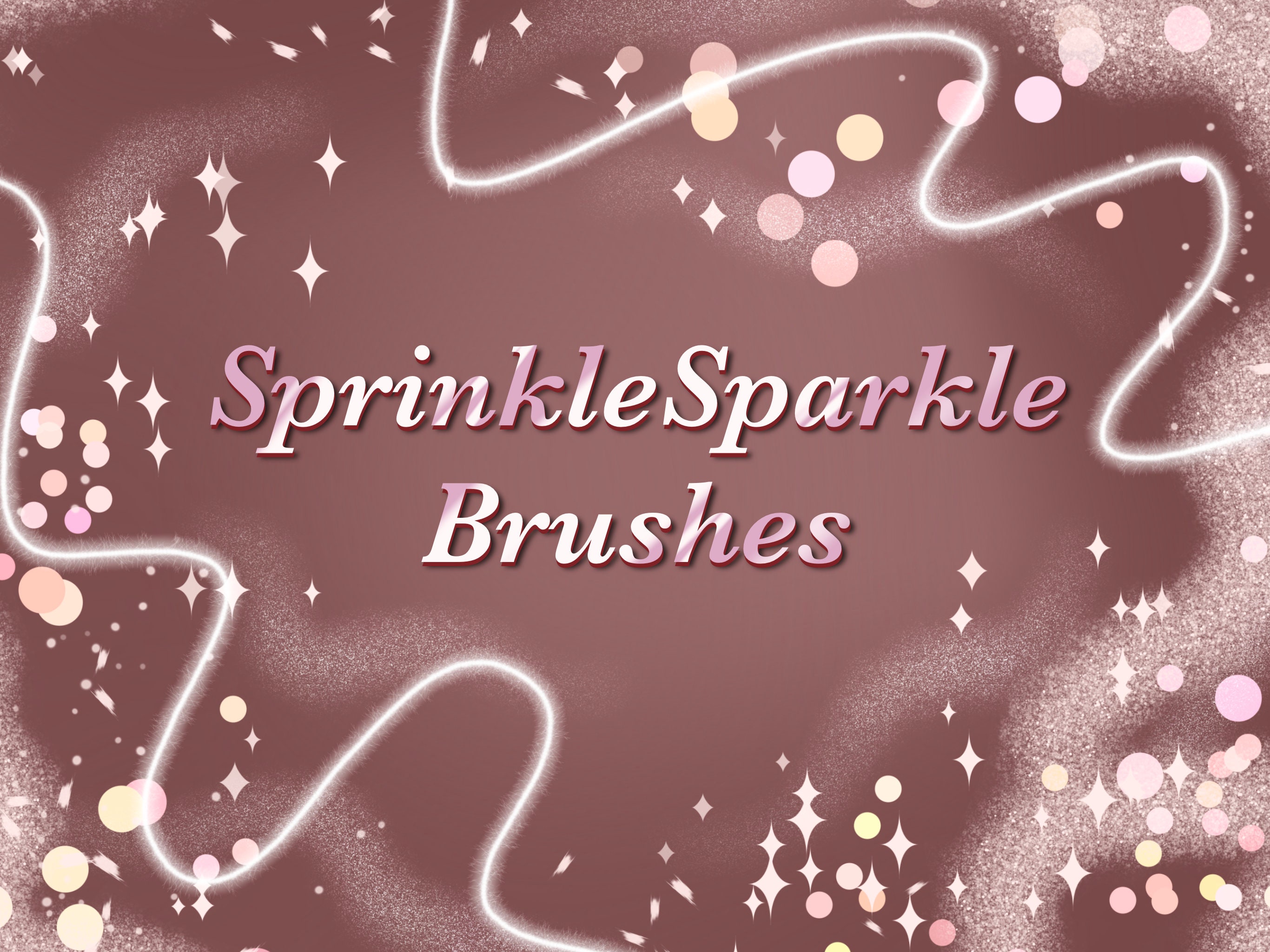 Sprinklesparkle Procreate Brushes - Sprinkles, Glitter, Confetti - Etsy