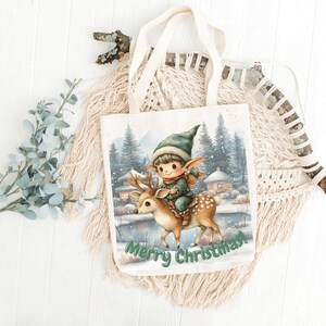 Cute Christmas Elves Watercolor Clipart, PNG, Cute Elf, Christmas Clip ...