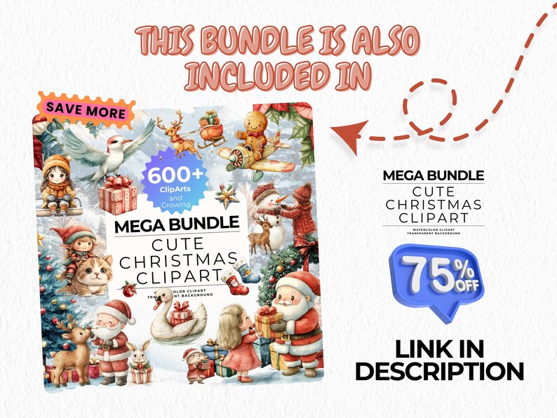 Cute Christmas Elves Watercolor Clipart, PNG, Cute Elf, Christmas Clip ...