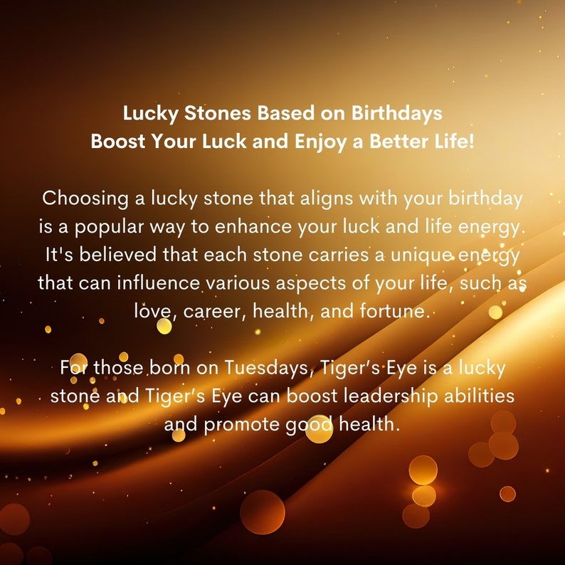 Healthy Tuesday-born Luck, Attraction Fortunately in Good Health. 20 ...