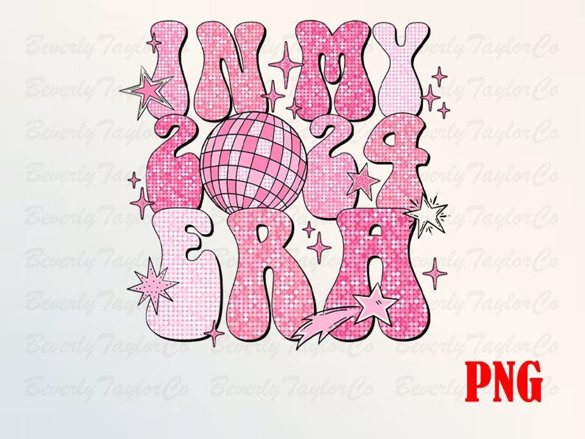 In My 2024 Era, New Year 2024 Png, Trendy 2024 PNG, Christmas Shirt ...