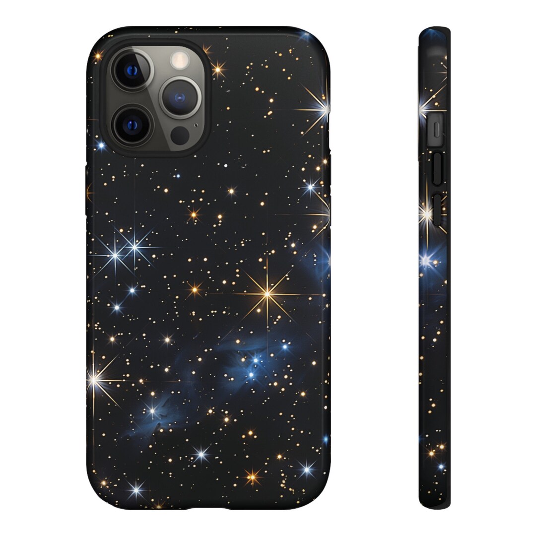 Twinkling Stars Night Sky Phone Case - Wireless Charging Compatible ...