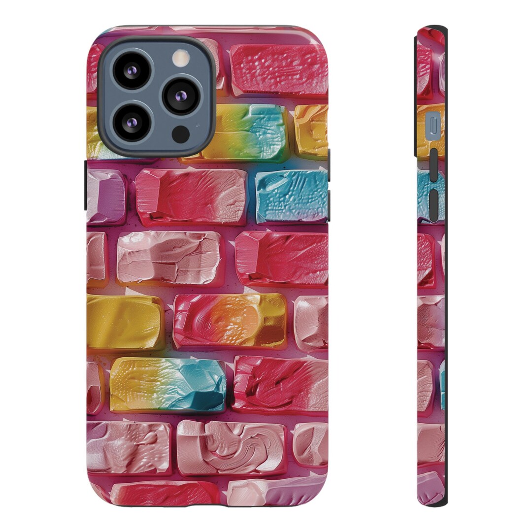 Artistic Paint Palette Phone Case - Colorful Design, Robust Dual Layer ...