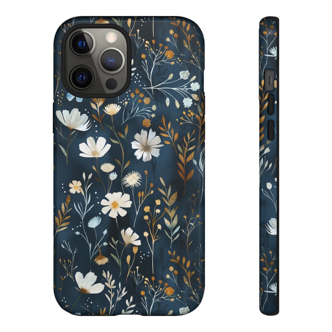 Enchanted Forest Flora Phone Case: Elegant Wildflower Design for Iphone ...
