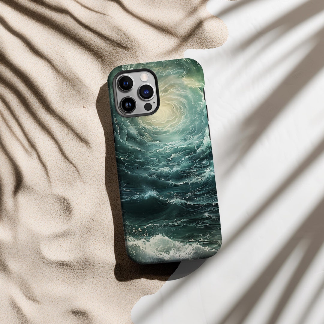 Mesmerizing Ocean Vortex Phone Case for Apple Iphone, Galaxy, and Pixel ...
