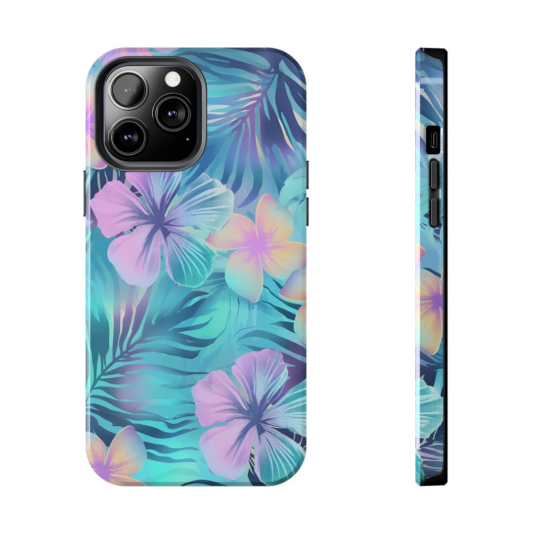 Tropical Paradise Hibiscus Phone Case Durable Cover for iPhone Models ...