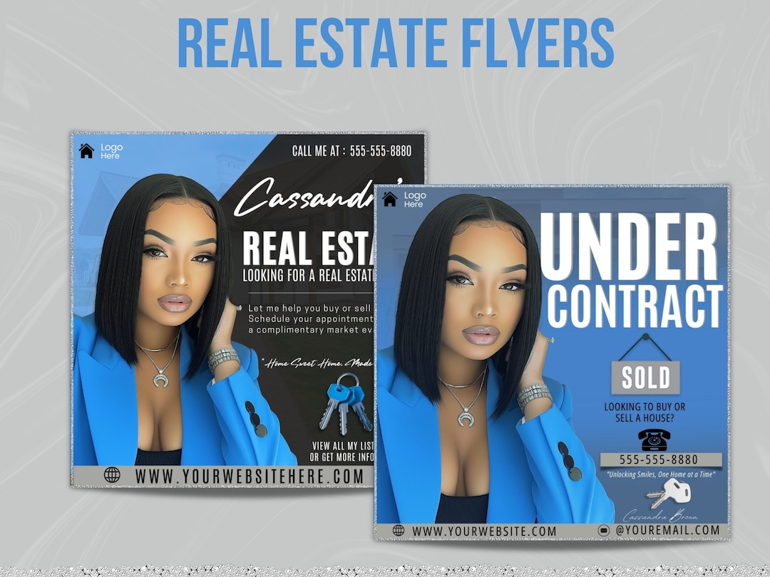 Real Estate Flyer Templates, Realtor Flyer Template, Real Estate ...