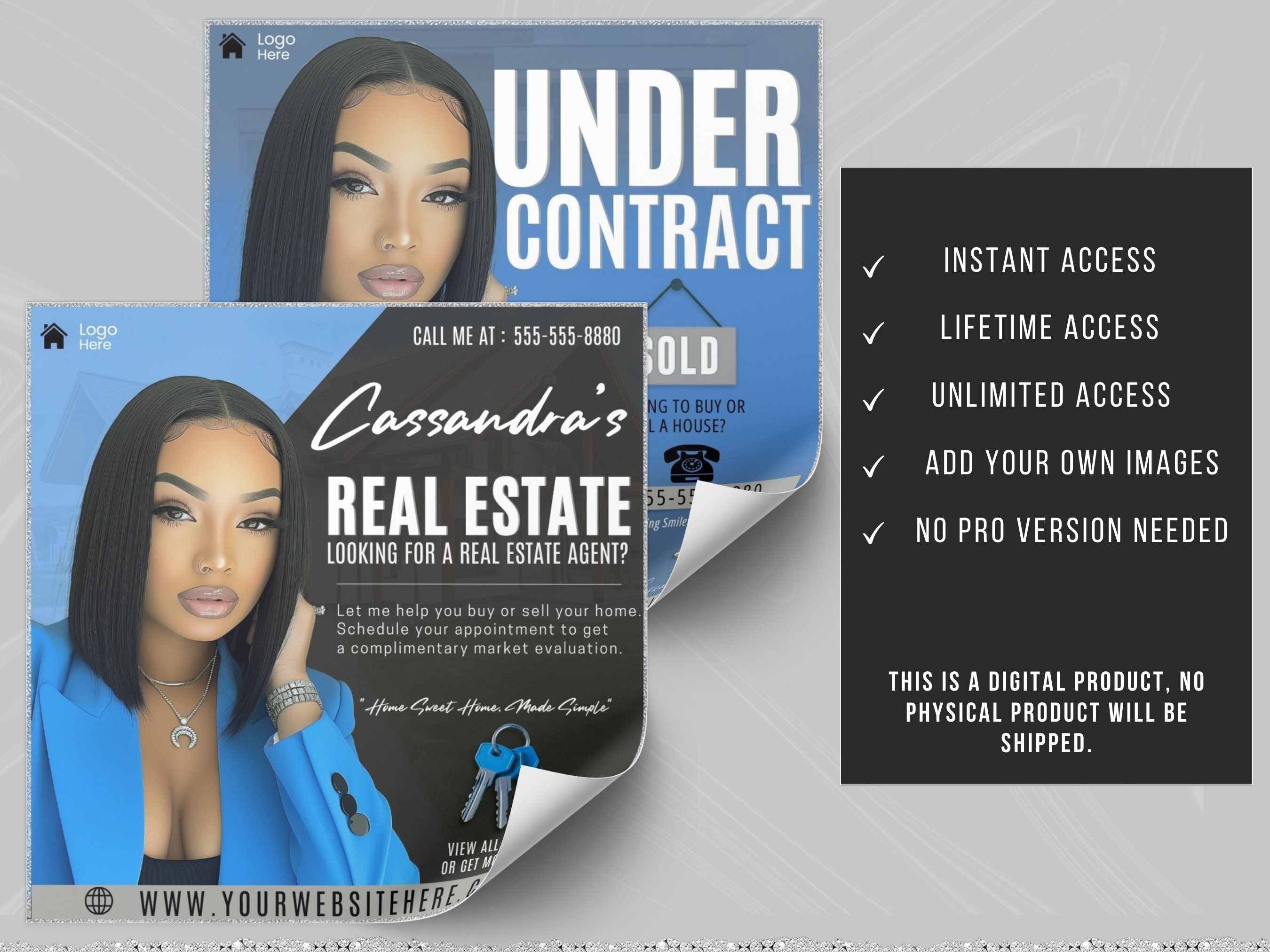 Real Estate Flyer Templates, Realtor Flyer Template, Real Estate ...