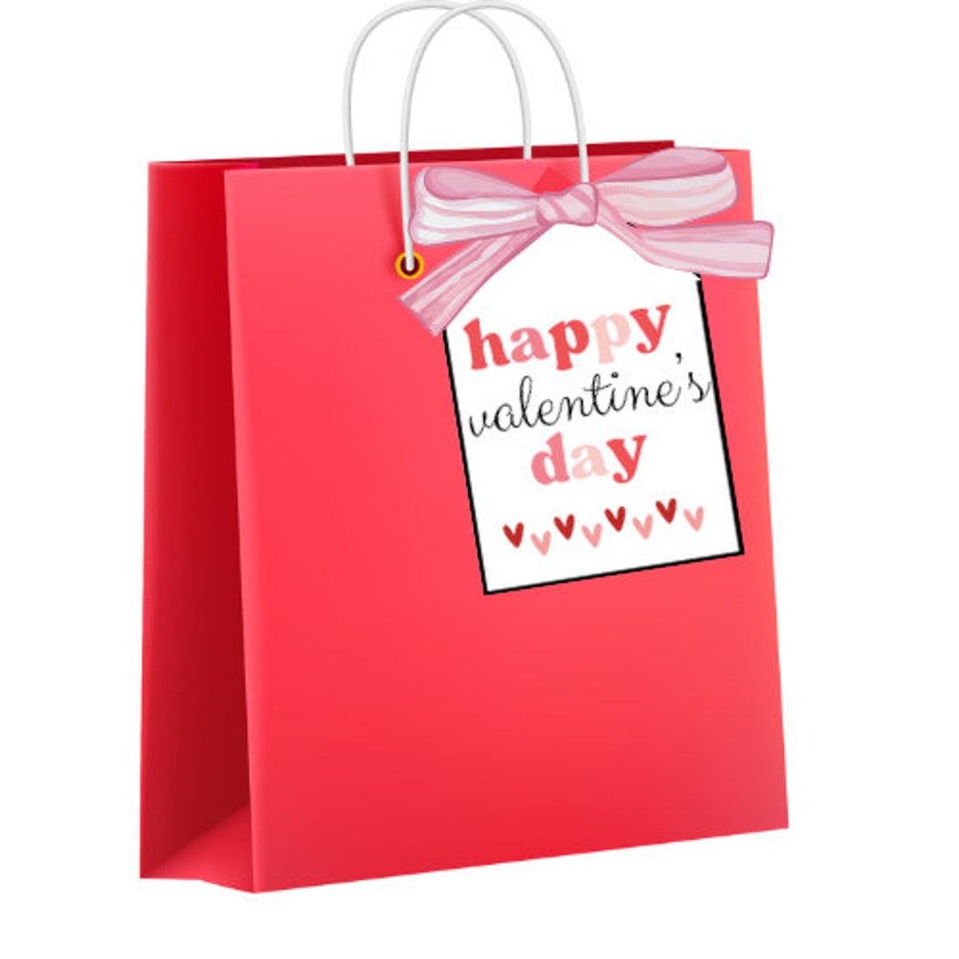 Valentine's Name Tags (editable Canva Template) - Etsy