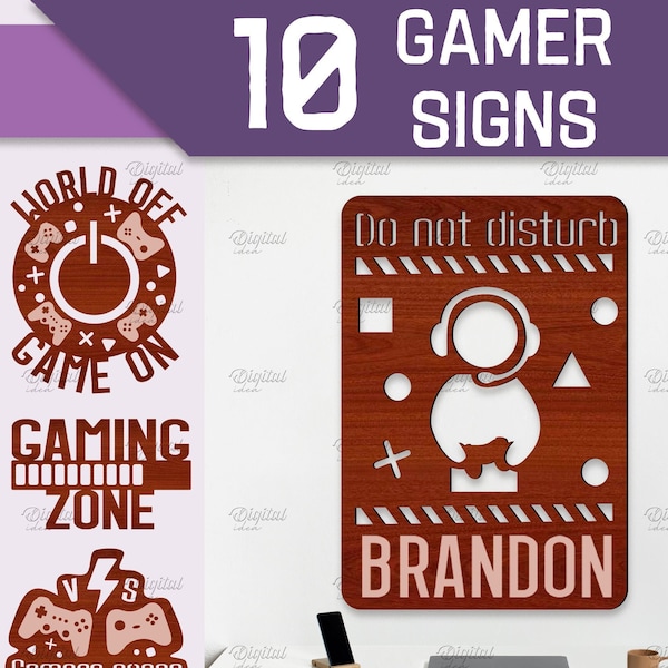 Game Sign - Etsy