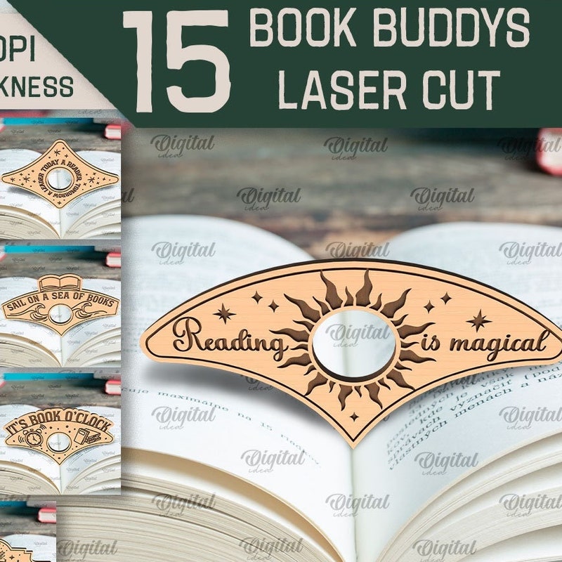 Book Opener Bookmark - Etsy