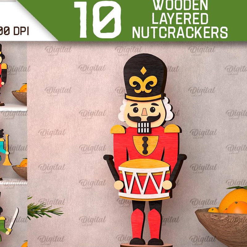 Nutcracker Stand Svg - Etsy