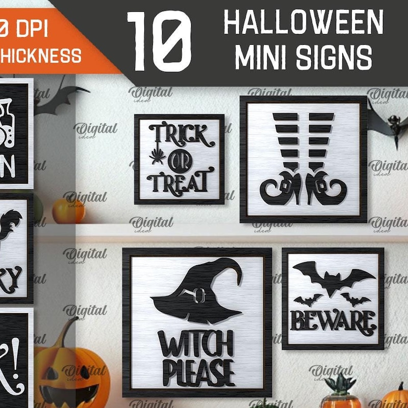 Halloween Plaque - Etsy