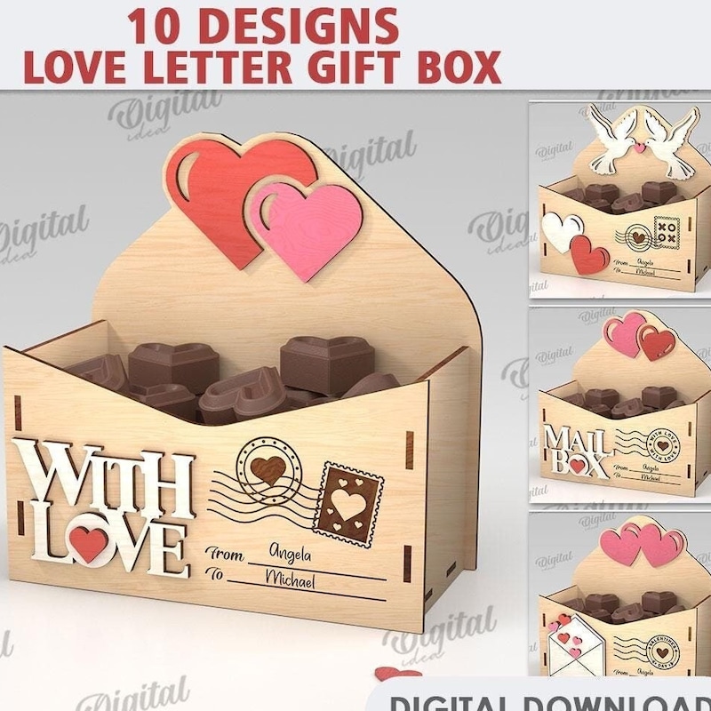 Love Letter Box - Etsy