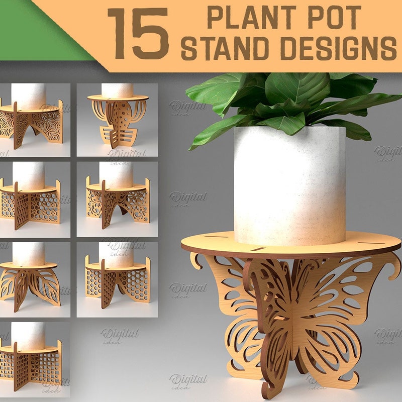 3d Plant Pot Cover - Etsy