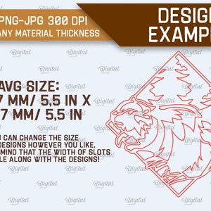 Forest Animals Signs Laser Cut Bundle, Wild Animals Wall Art, Animals ...