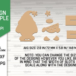 Summer Gnomes Bundle, 3D Gnome Svg Laser Cut, Summer Shelf Sitter ...