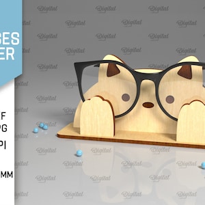 3D Animal Glasses Holders Bundle, Glasses Holder Laser Cut, Cute ...