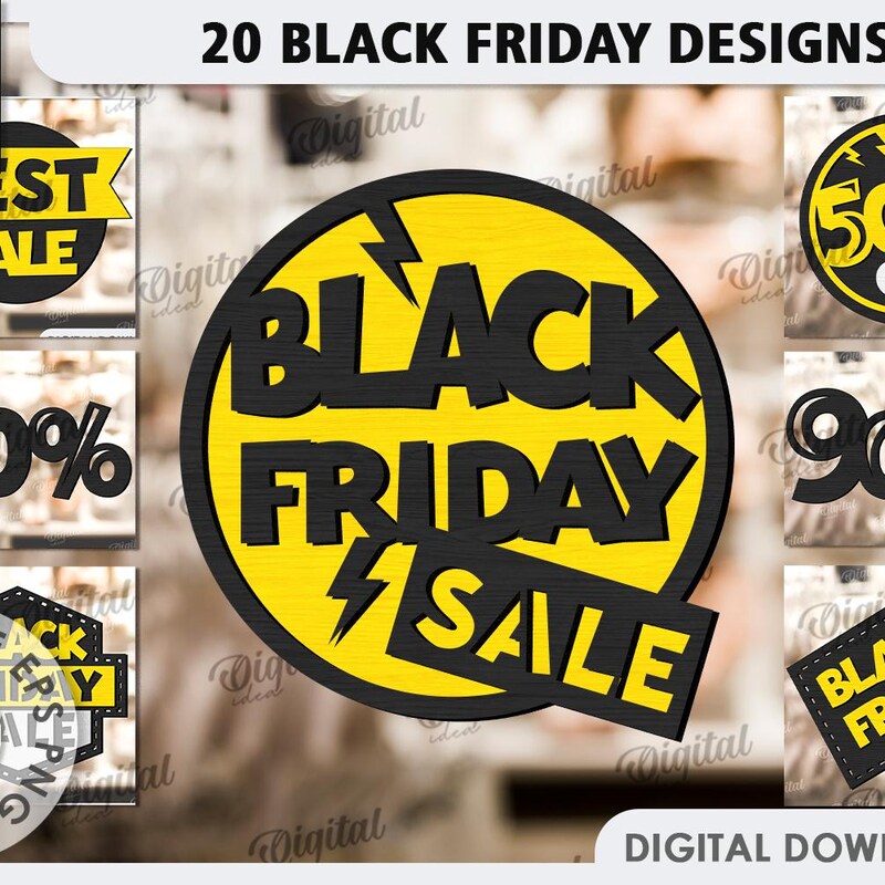 Black Friday Sign - Etsy