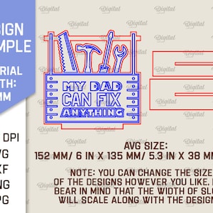 3D Father's Day Decors Bundle, Dad Stand Svg, 3D Laser Cut Home Decor ...