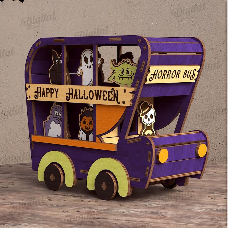 Halloween Bus Decor - Etsy