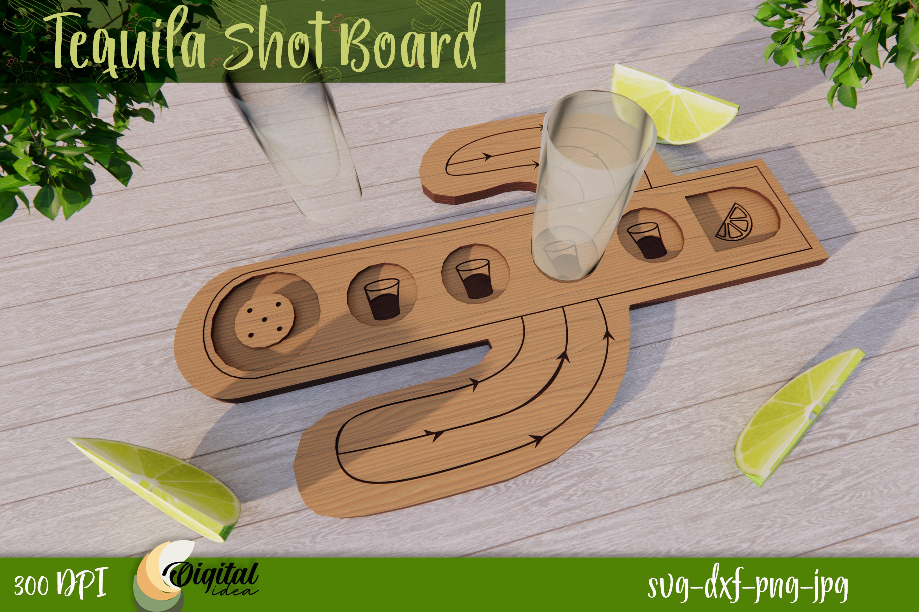 Tequila Shot Boards Bundle 3D Tequila Trays Lasercut Tequila - Etsy