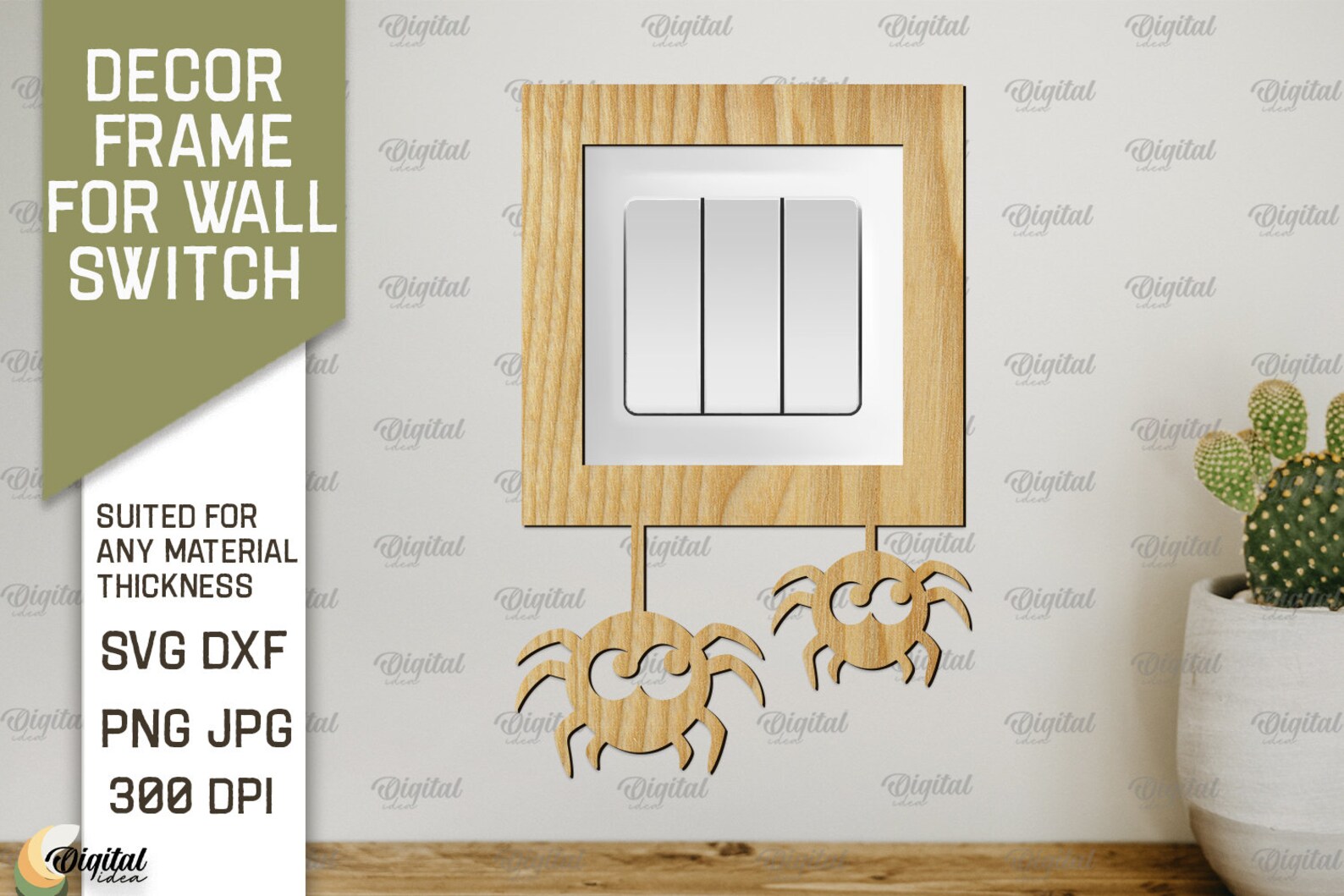 Light Switch Decor Bundle, Light Switch Cover Laser Cut, Light Sqitch ...