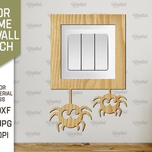 Light Switch Decor Bundle, Light Switch Cover Laser Cut, Light Sqitch ...