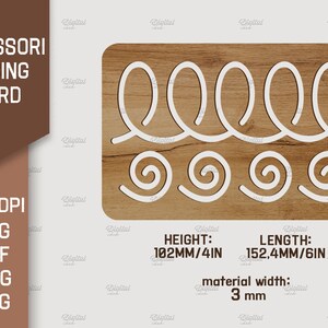 Montessori Tracing Boards Bundle, Tracing Board Svg, Baby Education ...