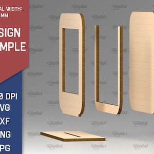 3D Graduation Photo Frames Bundle, Graduate Picture Frame With Stand ...