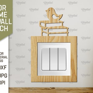 Light Switch Decor Bundle, Light Switch Cover Laser Cut, Light Sqitch ...