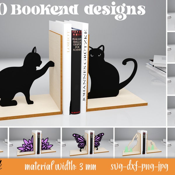 Book Ends - Etsy