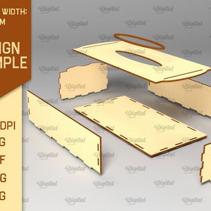 3D Tissue Box Bundle, 3D Laser Cut, Napkin Holder SVG, Tissue Storage ...