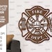 Firefighter Signs Bundle, Custom Name Sign Laser Cut, Fire Fighter ...