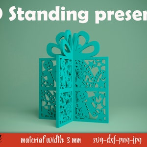 3D Christmas Standing Presents Bundle, Standing Christmas Gifts ...