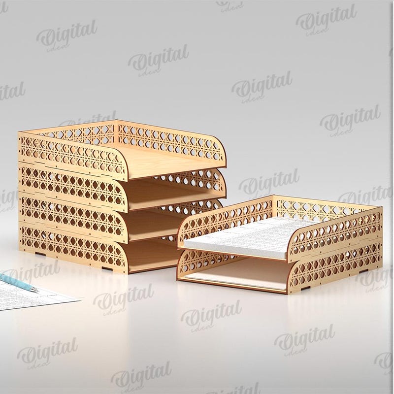File Trays for Desk - Etsy UK