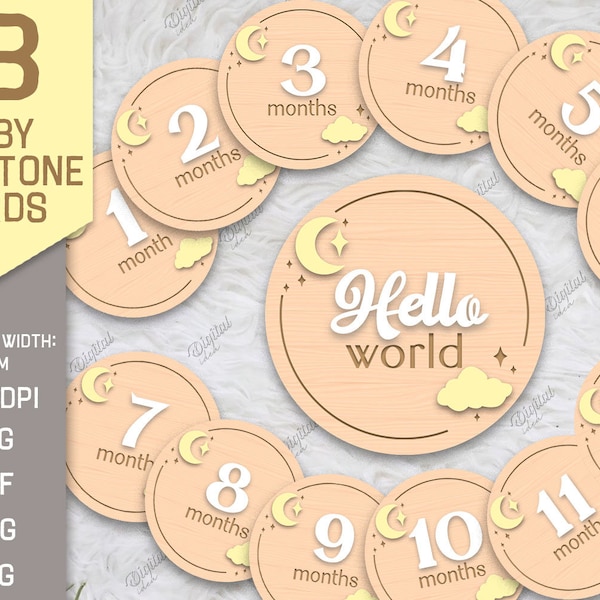 Milestone Cards - Etsy