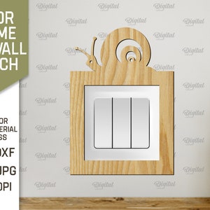 Light Switch Decor Bundle, Light Switch Cover Laser Cut, Light Sqitch ...