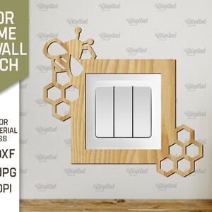Light Switch Decor Bundle, Light Switch Cover Laser Cut, Light Sqitch ...