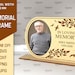 3D Personalized Memorial Photo Frames Bundle, 3D Engraved Picture Frame ...