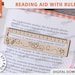 Line Readers Bundle, Reading Aid With Ruler for Dyslexia and ADHD Laser ...