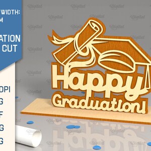 3D Graduation Stands Bundle, Free Standing Decor Laser Cut, Graduation ...