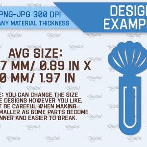 Paper Clip Bookmarks SVG Bundle, Book Bookmark Paper Cut, Bookmark ...