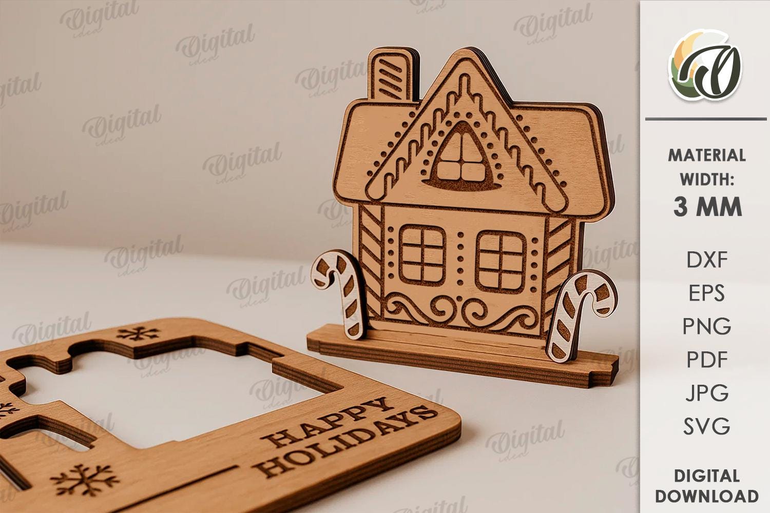 3D Christmas Gift Pop up Cards Bundle, Christmas Greeting Card Laser ...