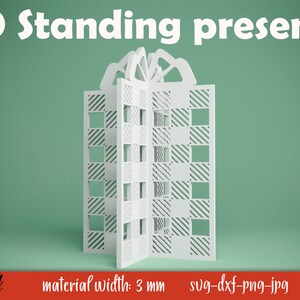 3D Christmas Standing Presents Bundle, Standing Christmas Gifts ...
