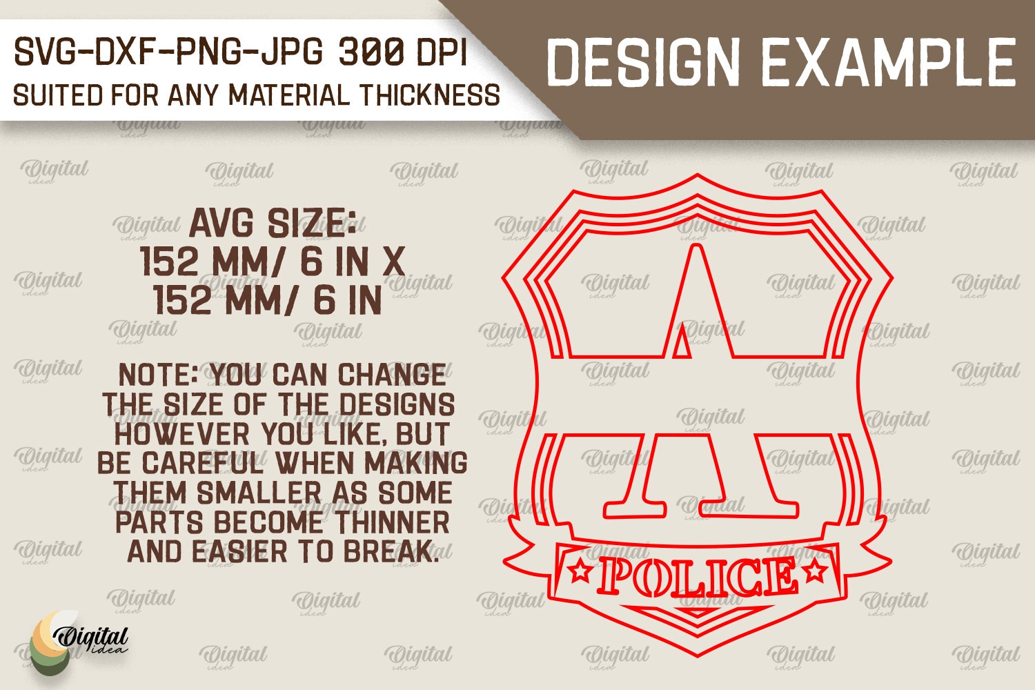 Police Monogram Alphabet Bundle, Police Badge Laser Cut, Personalized ...